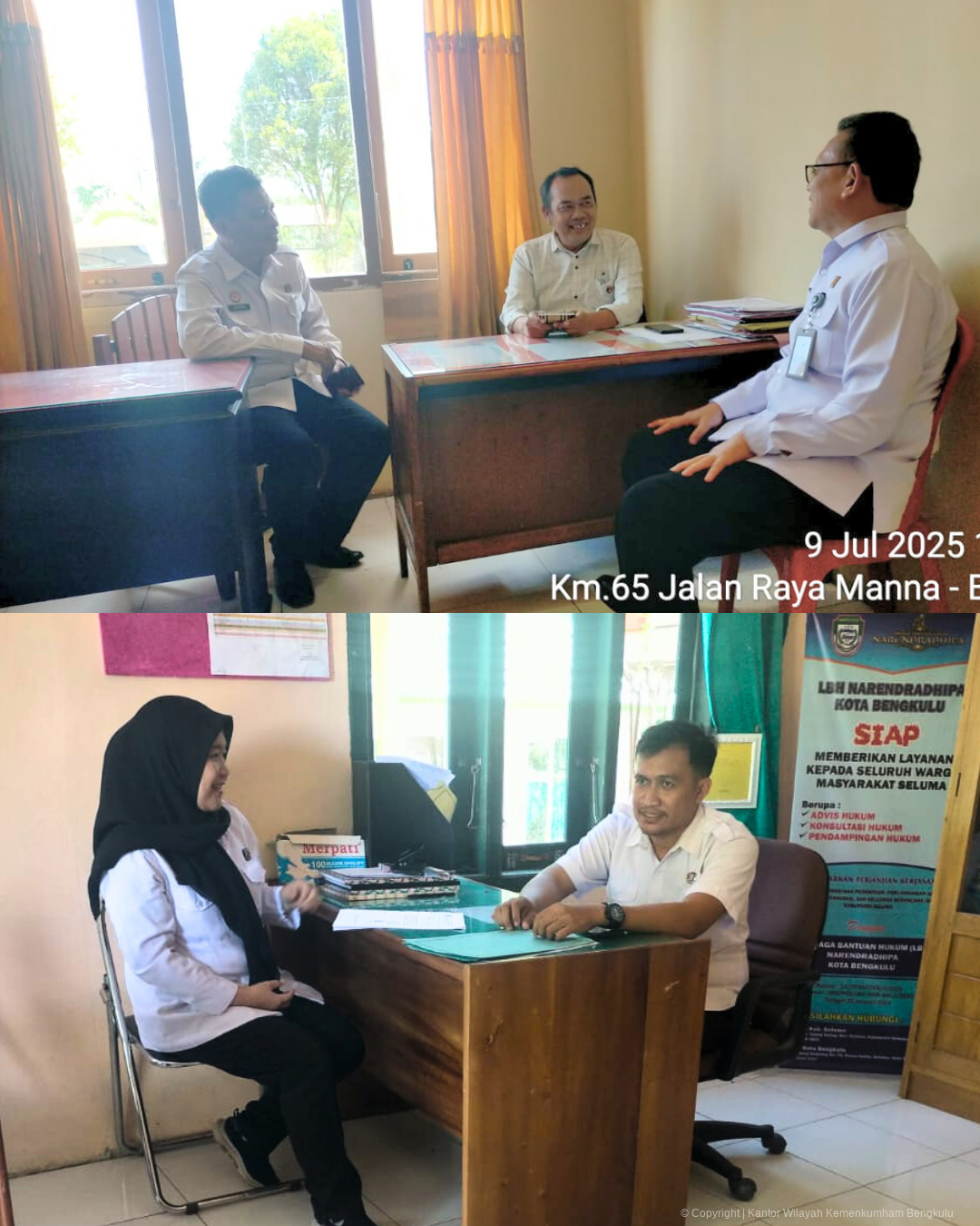 Kanwil Kemenkum Bengkulu Lakukan Inventarisasi Data Penyusunan Peta Permasalahan Hukum di ...