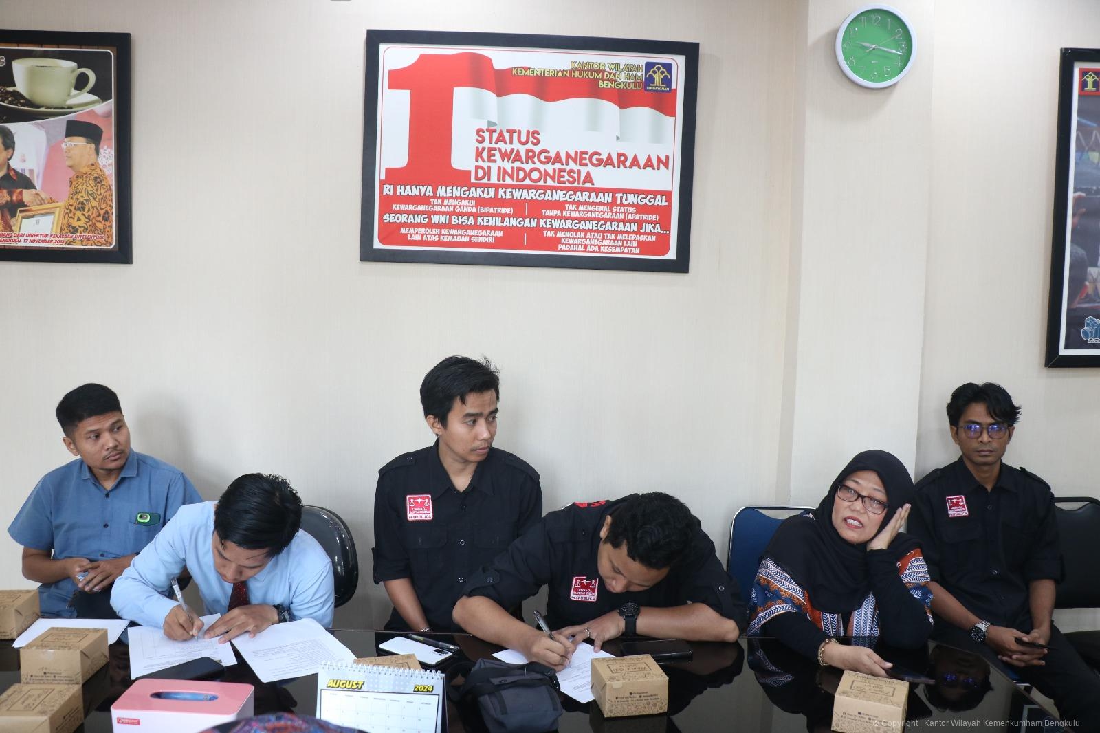 Verifikasi dan Akreditasi Pemberi Bantuan Hukum Tahun 2024 Kanwil Kemenkumham Gelar Rapat ...